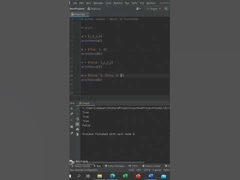 Python Any() Function #pythonforbeginners #pythonprogramming #pythontutorial #programming - YouTube