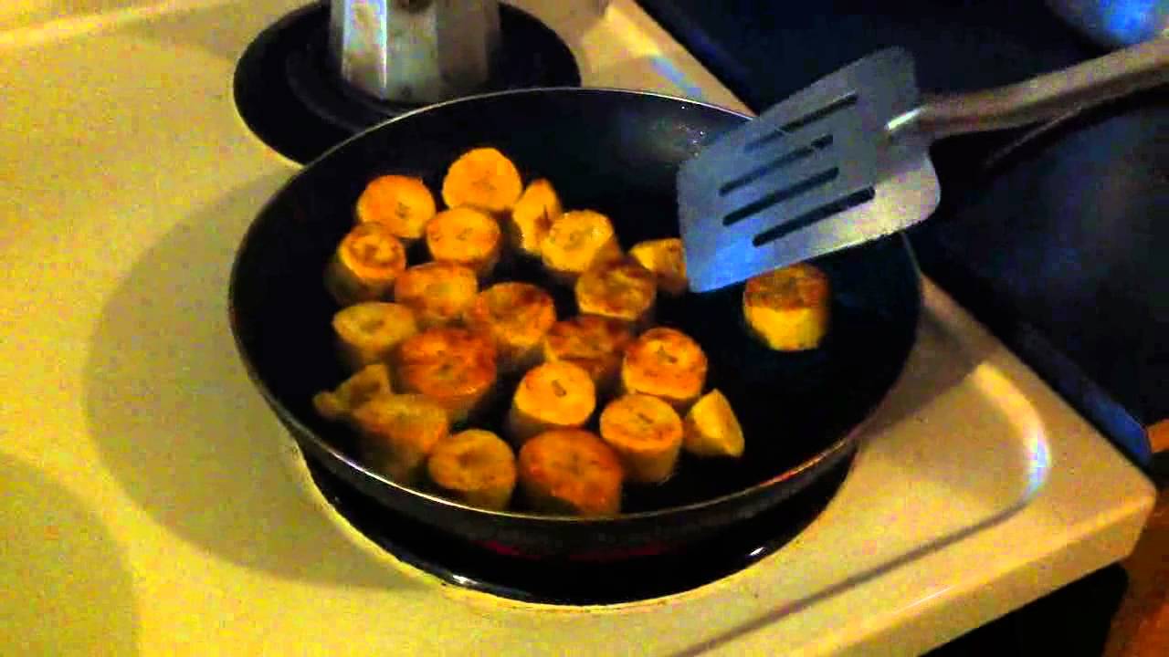 How to make Platano con Salami - YouTube