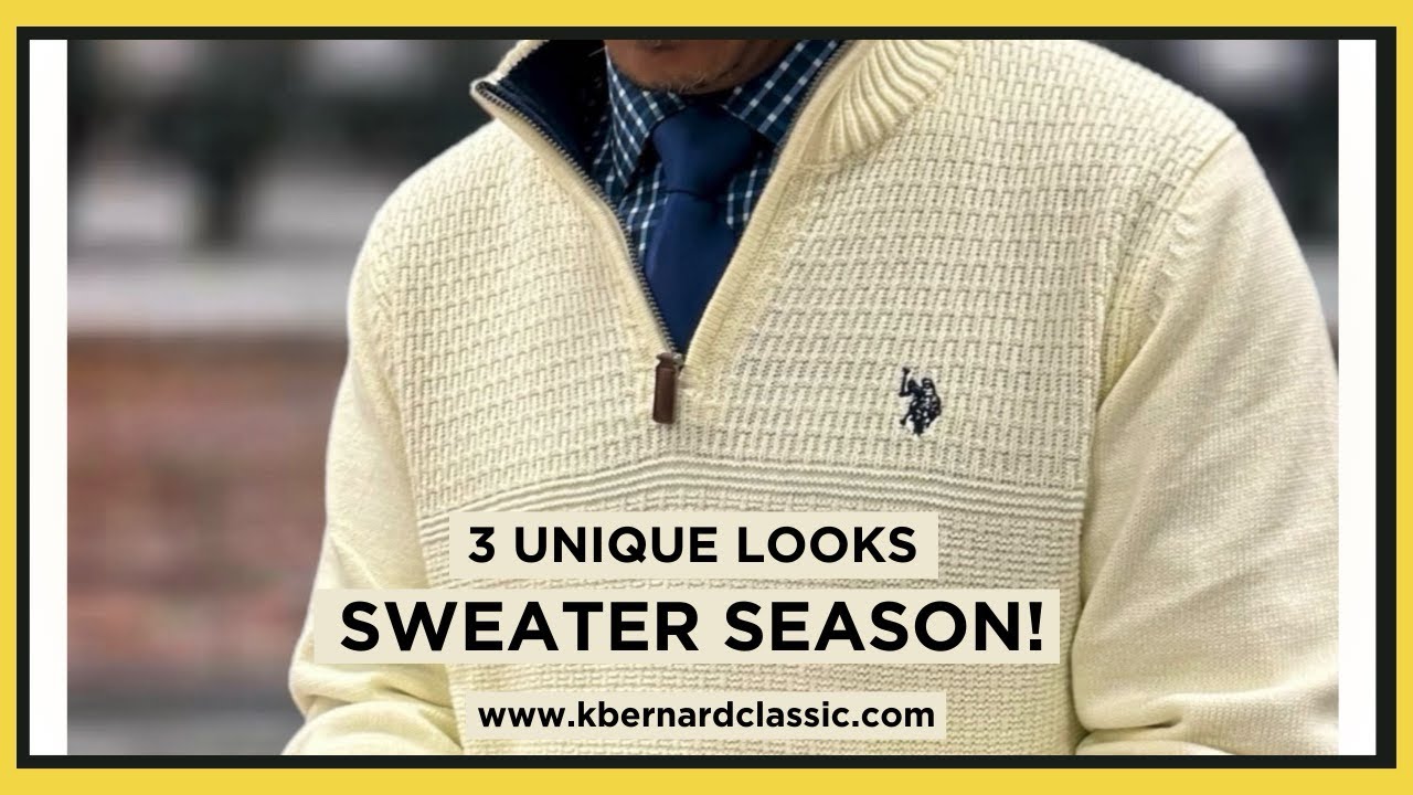 Mastering the Art of Classic Style, Sweater Season 🛍️🍁! - YouTube
