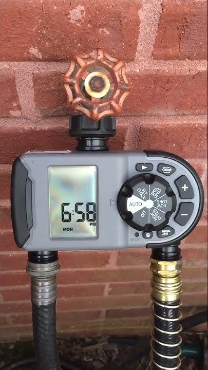 Defective Orbit 56544 water faucet timer part 2 - YouTube