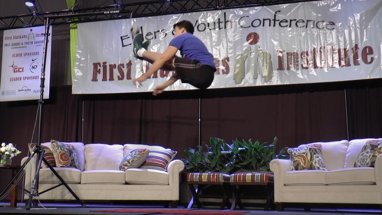 Elders and Youth 2-foot high kick demonstration - YouTube