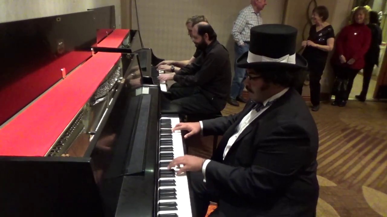 Ragtime after-hours, WCRF 2015: Agitation Rag, New Era Rag - YouTube
