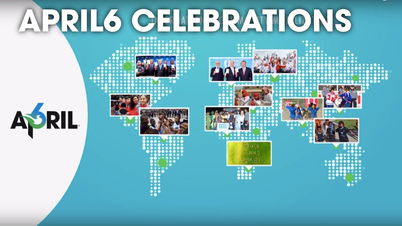 Peace and Sport - April6 Celebrations - YouTube