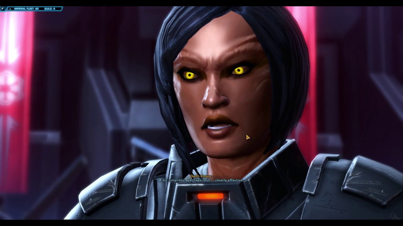 Star Wars The Old Republic For The Sith Empire Speech - YouTube