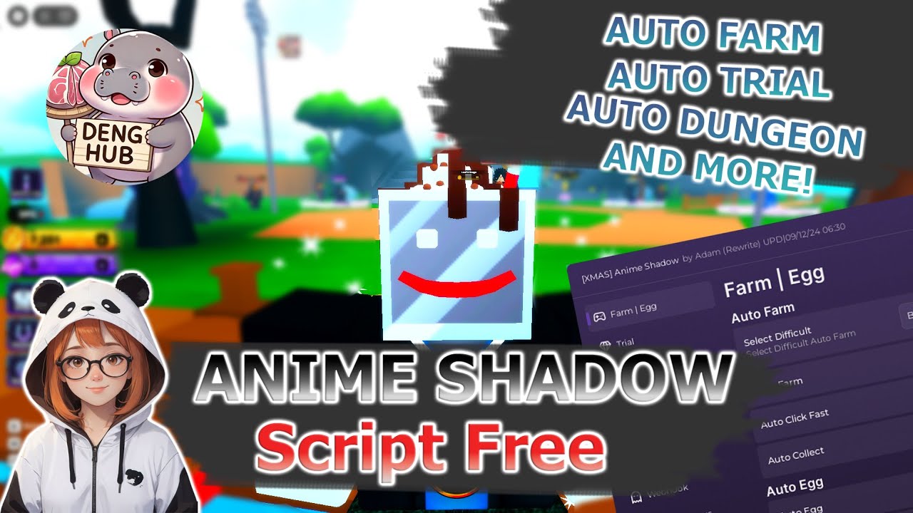 DENGHUB | Anime Shadow (Script) | Auto Farm + Quest, Auto Trial & MORE ...