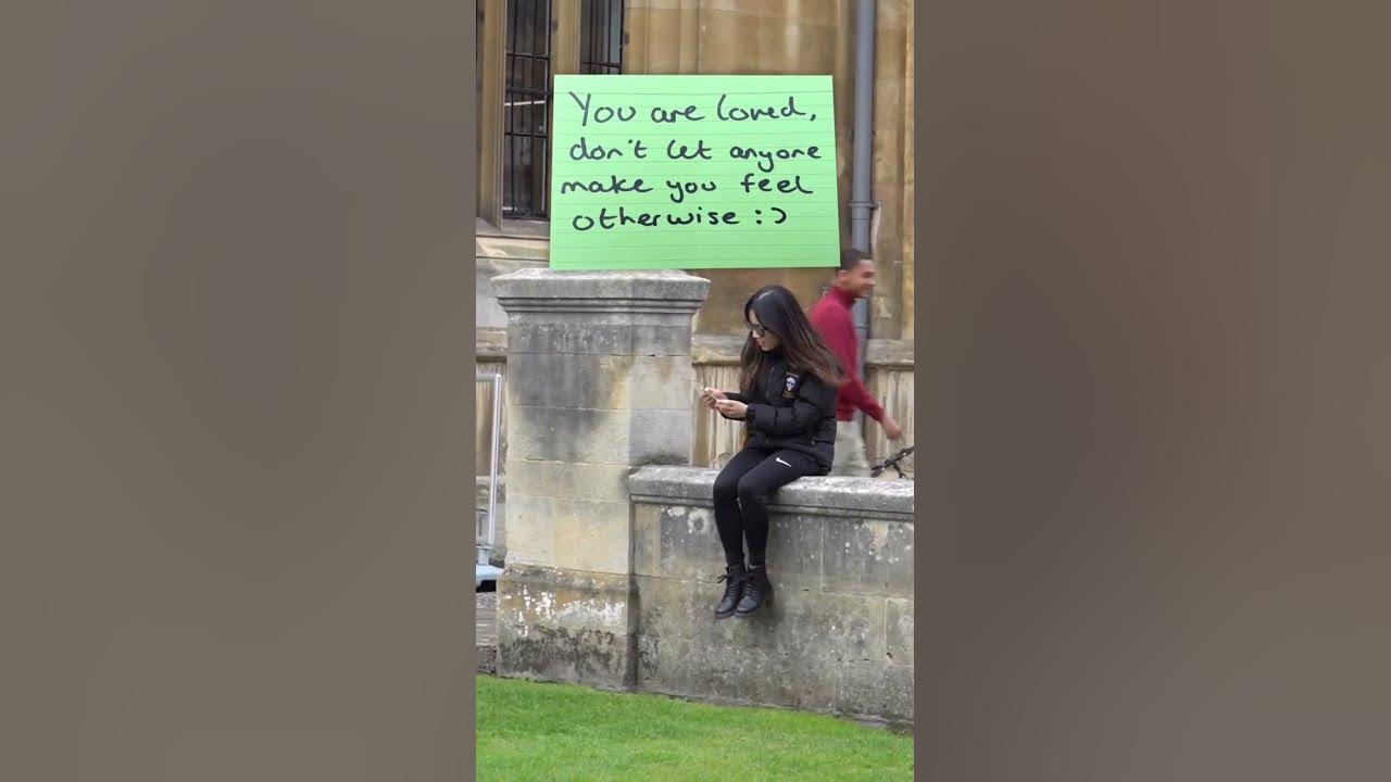 Random Act Of Kindness Note To Strangersđź’™ Shorts Youtube