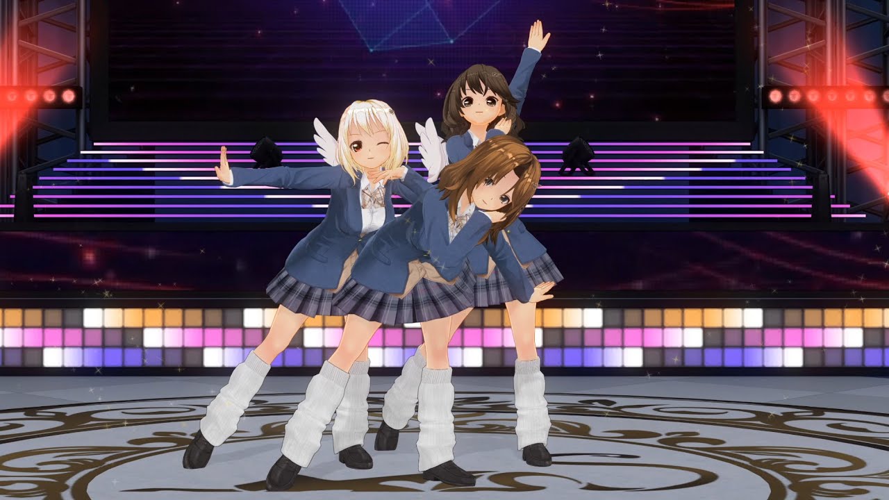 Dollghters Dance Stage ― Night Magic Fire ― ver 4K60 ― Powered by ...