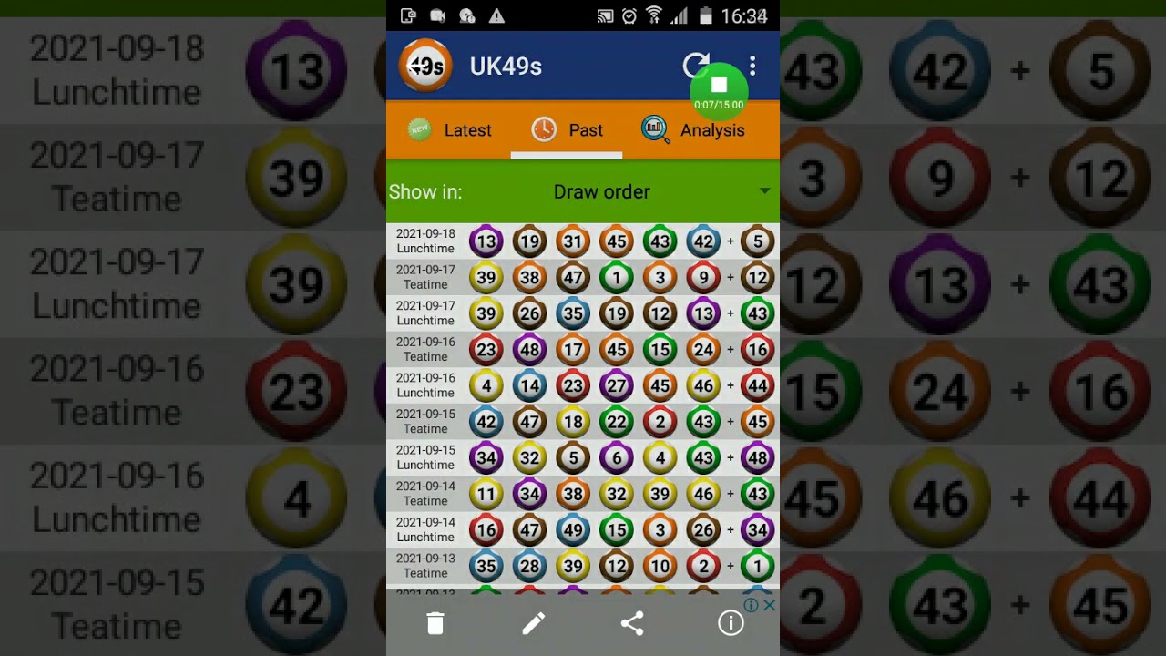 UK49: Number pattern Preview - YouTube