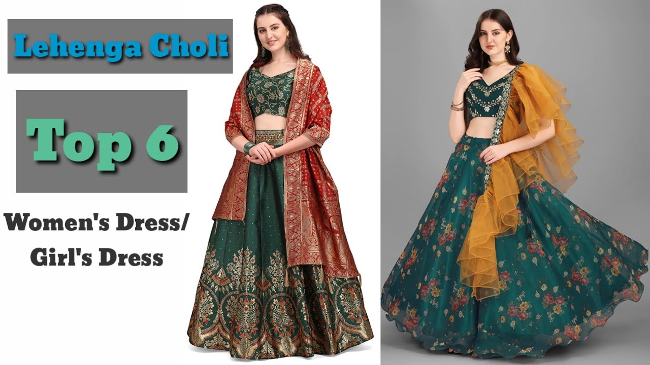 Best Collection of Different 6 Types of Lehenga Choli | Lehenga | Women ...