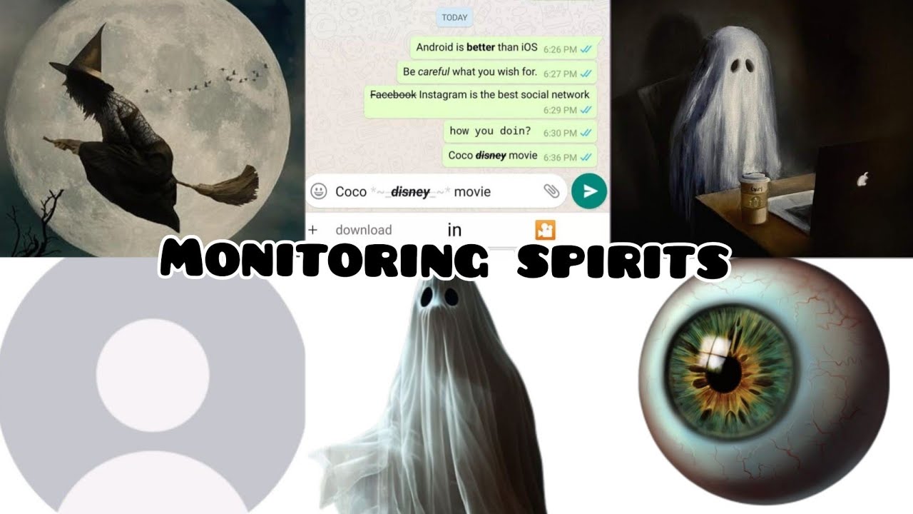 Monitoring Spirits : Especially Online - YouTube