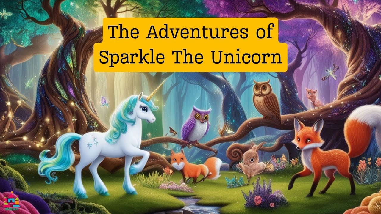 The Adventures of Sparkle The Unicorn |Moral Story|kid Bedtime Stories ...