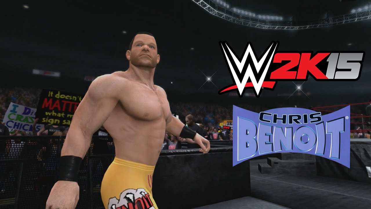 WWE 2K15 "Rabid Wolverine" Chris Benoit Entrance - YouTube