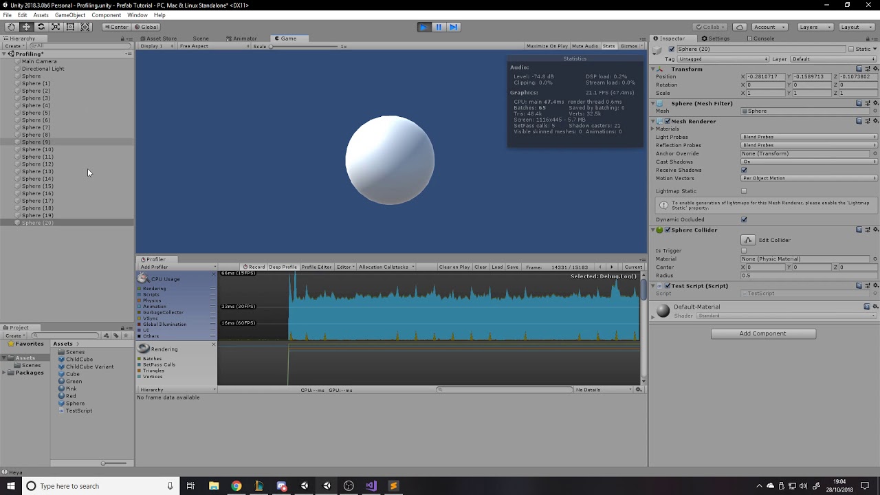 How and Why to use the Profiler in your C# Unity Game - YouTube