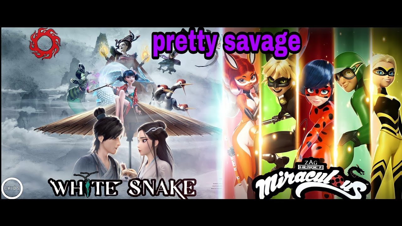White snake 2019 X Miraculous ladybug AMV pretty savage - YouTube