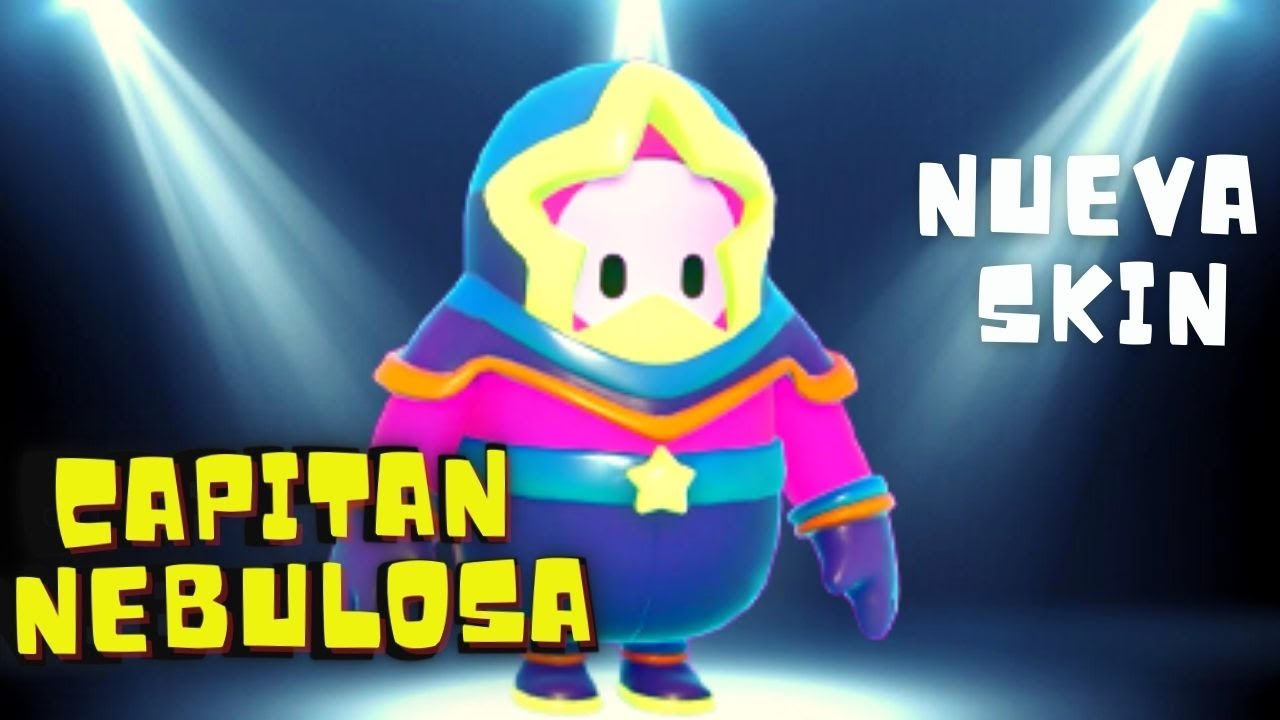 fall guys season 4 gameplay - NUEVA SKIN CAPITAN NEBULOSA - fall guys ...