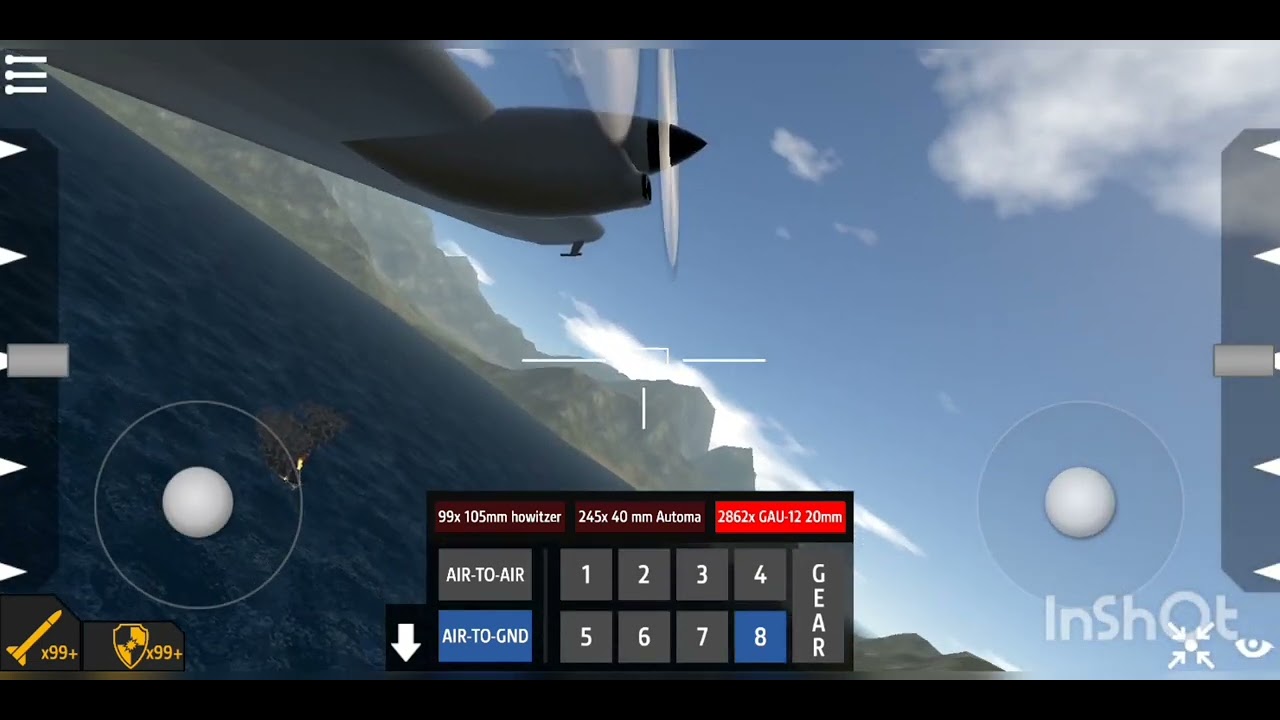 AC-130 vs USS Tiny | Simpleplanes - YouTube