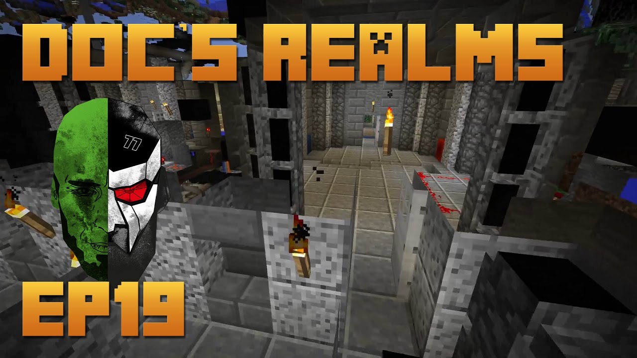 Docm77's Minecraft REALMS - Redstone Puzzle Map with JL2579 - YouTube