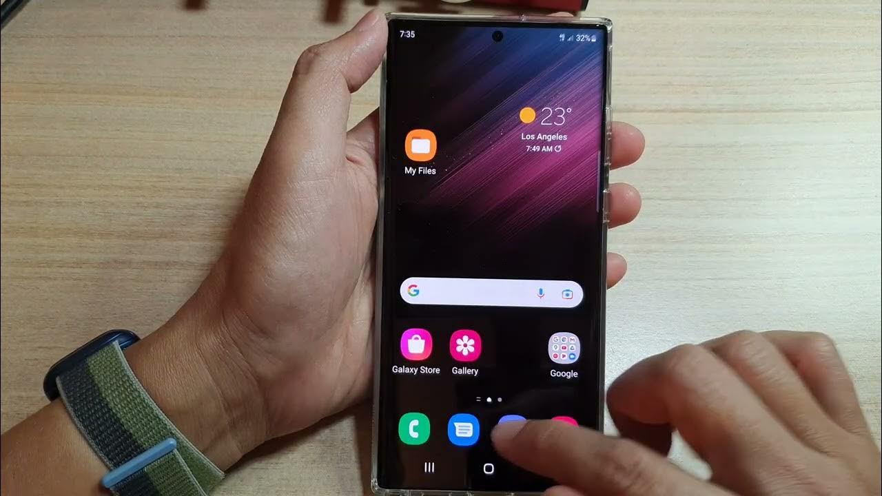 Galaxy S22/S22+/Ultra: How to Set the Keyboard Backspace Speed to Slow/Normal/Fast - YouTube