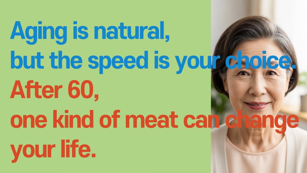 미국“Aging is inevitable,but the speed of aging is something you can ...