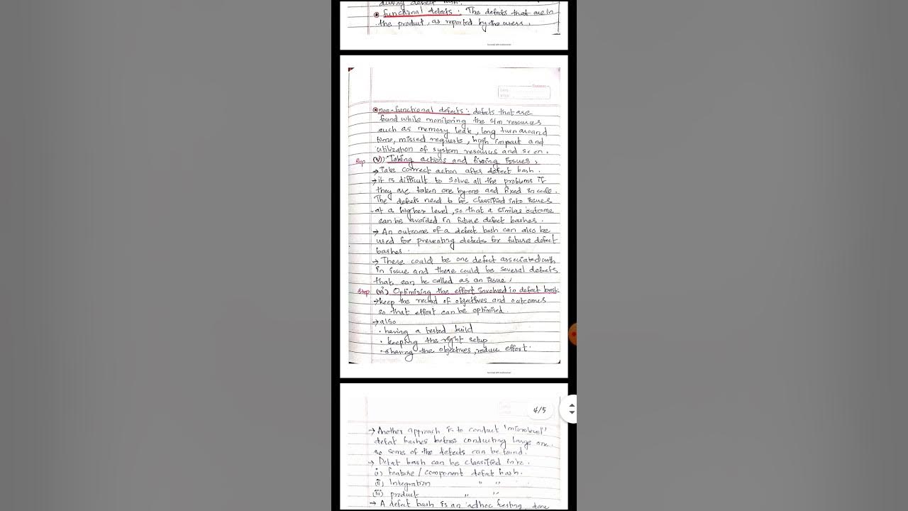 Defect Bash/Bug bash|Software Testing|BCA|Msc CS|MCA|HSST|CU - YouTube