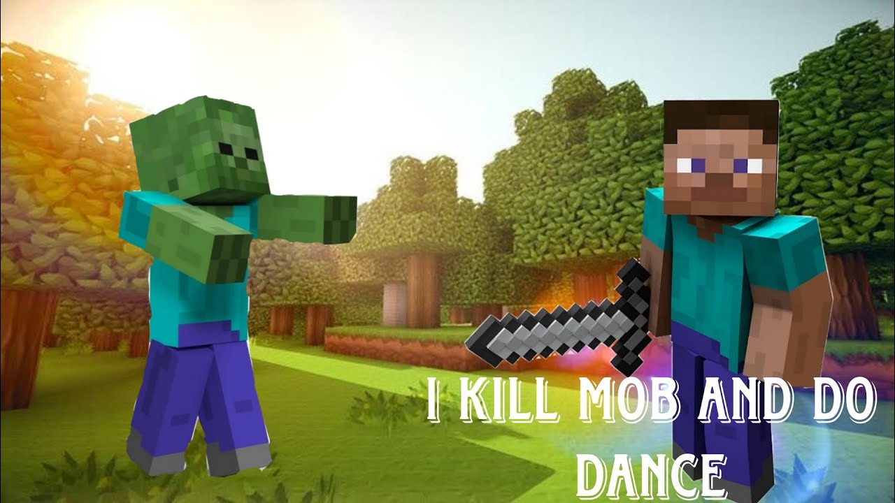 I DAMAGE | MOB AND | DANCE | MINECRAFT - YouTube