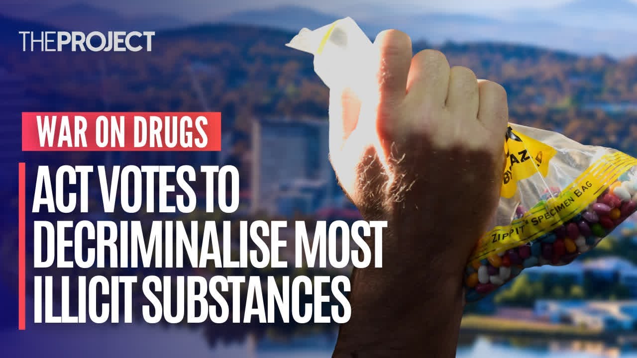 War On Drugs: ACT Government Overnight Voted To Decriminalise Most ...