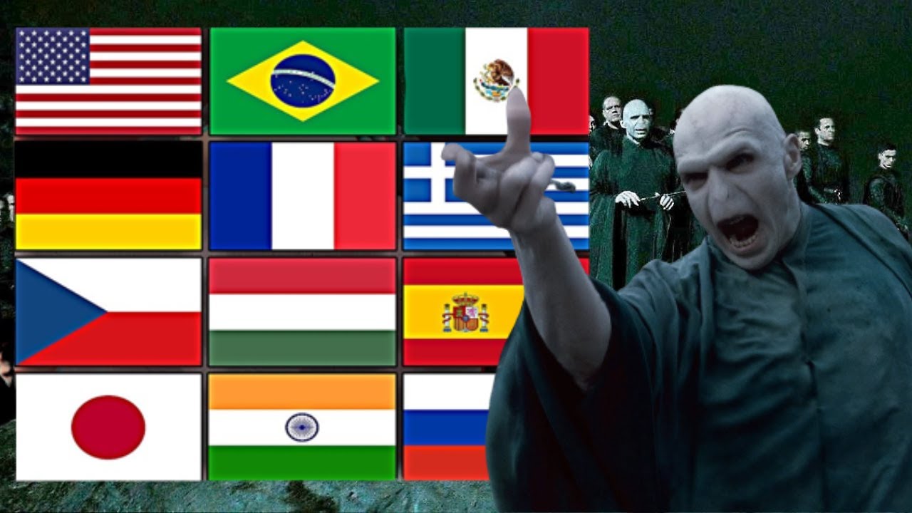"HARRY POTTER IS DEAD" in 15 different languages | VOLDEMORT LAUGH ...