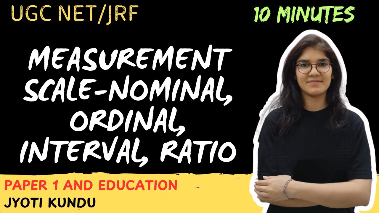 Measurement Scale: Nominal, Ordinal, Interval, Ratio | UGC NET ...