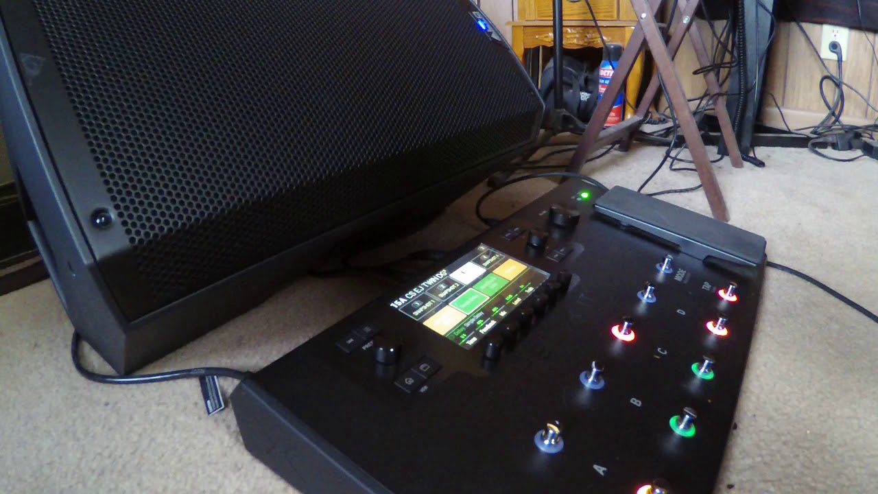 Line 6 Helix LT Fender Twin tone - YouTube