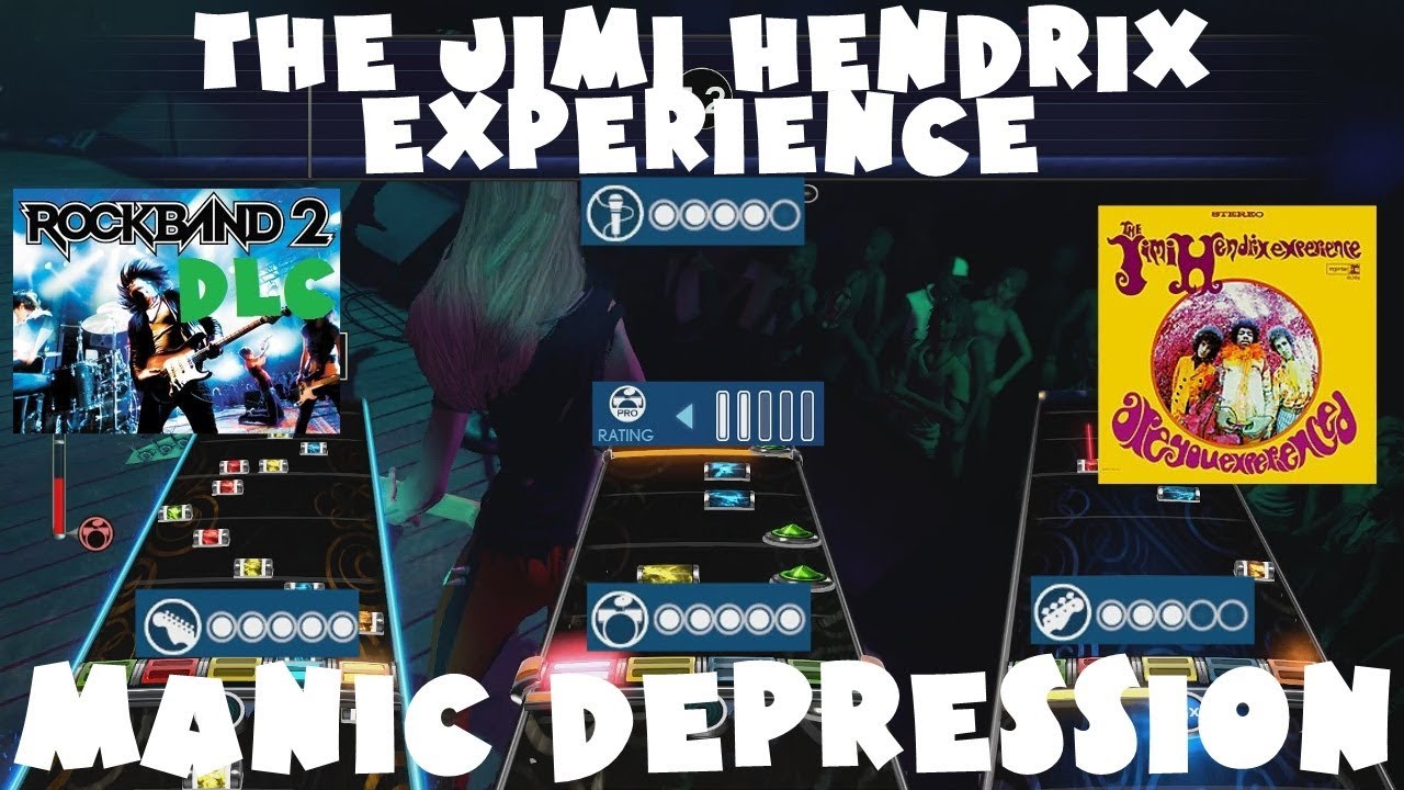 The Jimi Hendrix Experience - Manic Depression - Rock Band 2 DLC X Full ...