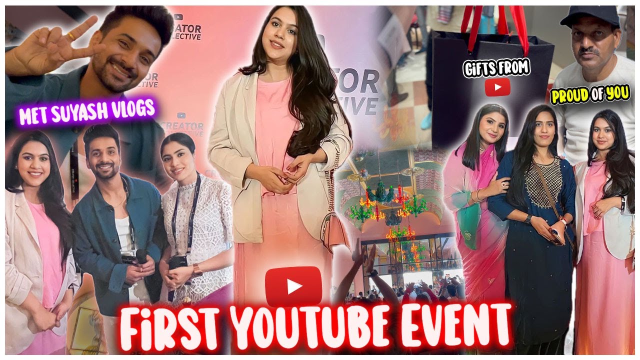 My First Youtube Event 🥹 | Finally Met SuYash Vlogs 🥰 | Youtube Creator Collective 2023 Jaipur ...