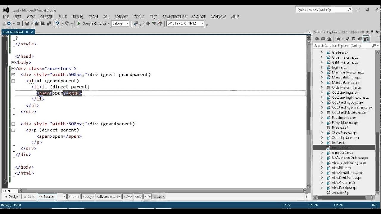 How To Returns All Ancestors Of Span Elements In Jquery Youtube
