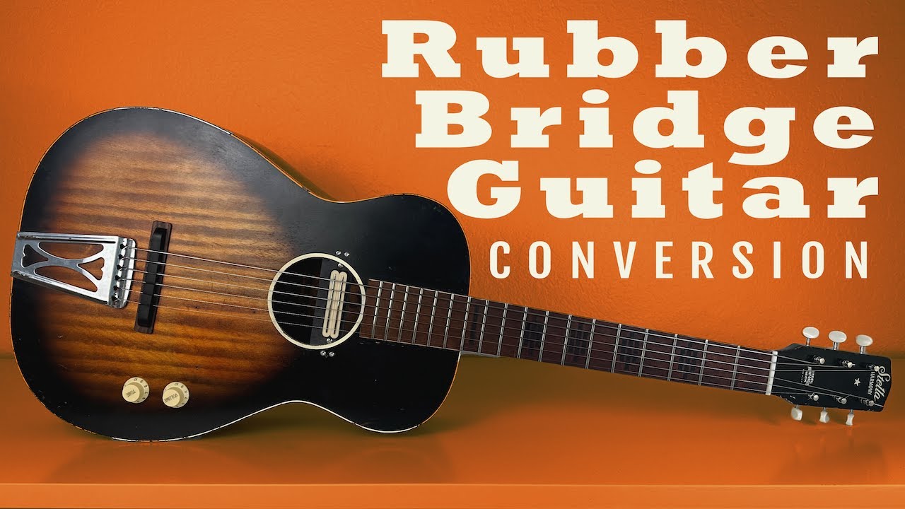Rubber bridges are taking over indie music - Let's make one - YouTube