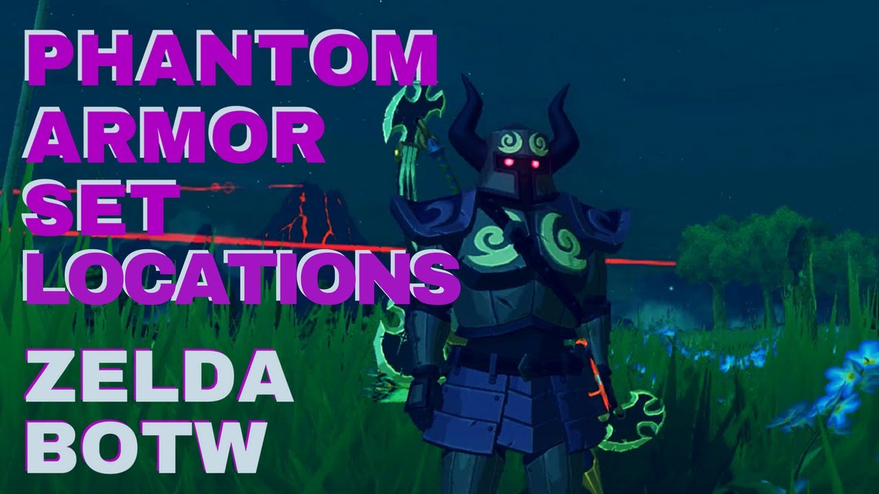 Zelda BOTW Phantom Armor EX Chest Locations - YouTube