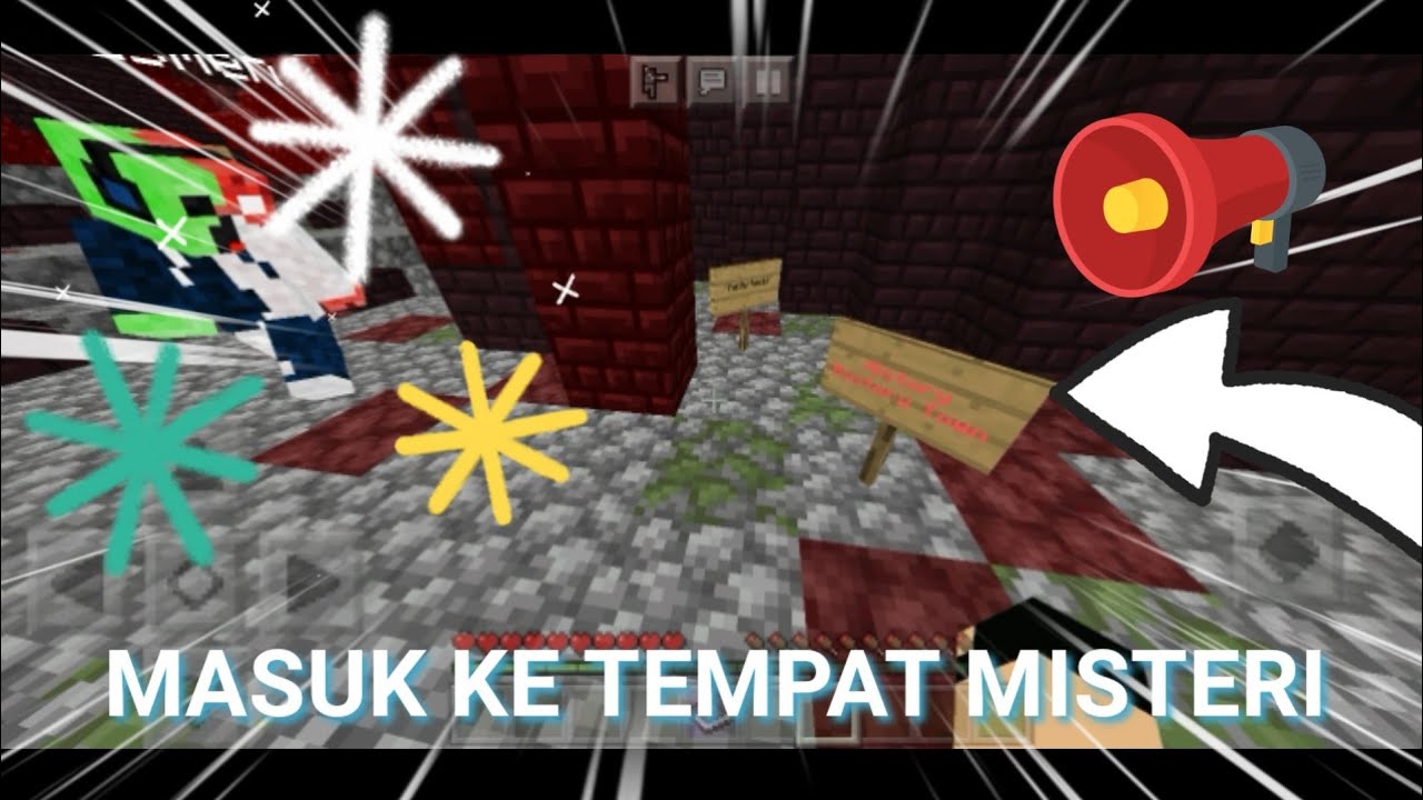 Masuk Tempat Misteri / minecraft indonesia funtopia park part #3 - YouTube