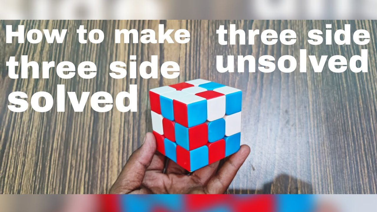 How make three side solve three side unsolved#shortsvideo #viral # ...