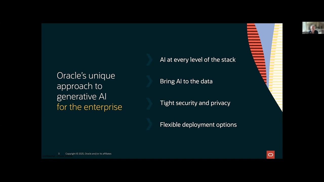 NWRDC/Oracle AI & Analytics Training & Workshop - Day 1 7/15/25 - YouTube