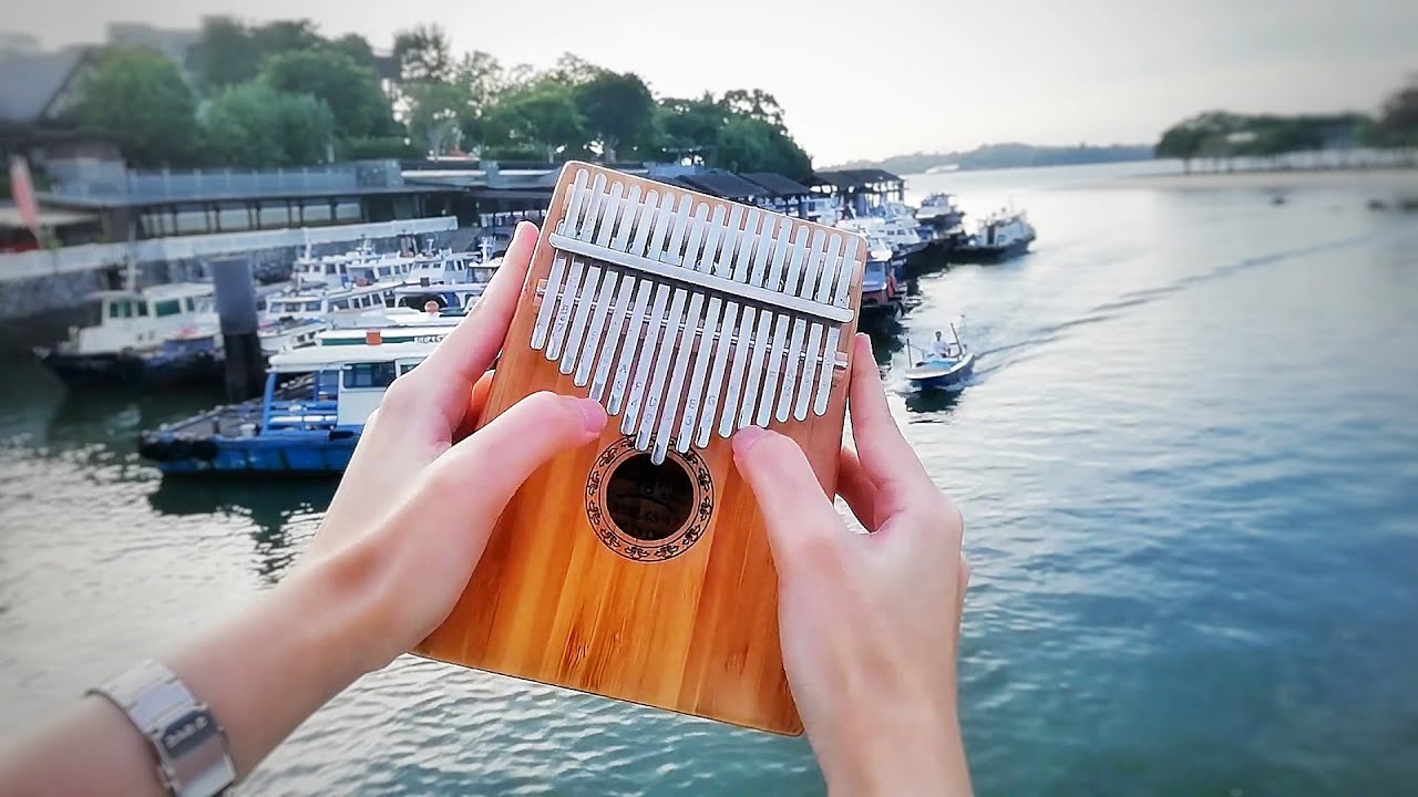 Two of Us - Kalimba Cover - YouTube