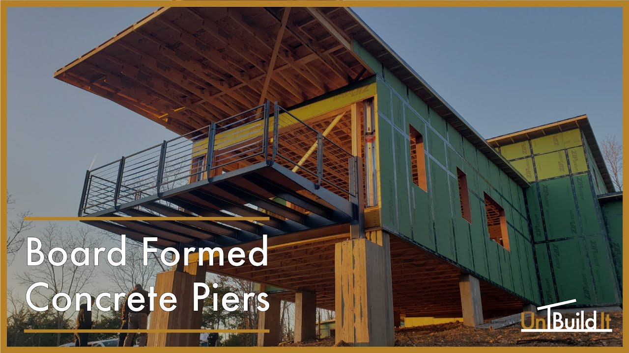 Board Formed Concrete Piers - Before The Build Series: Hilltop Aarow ...