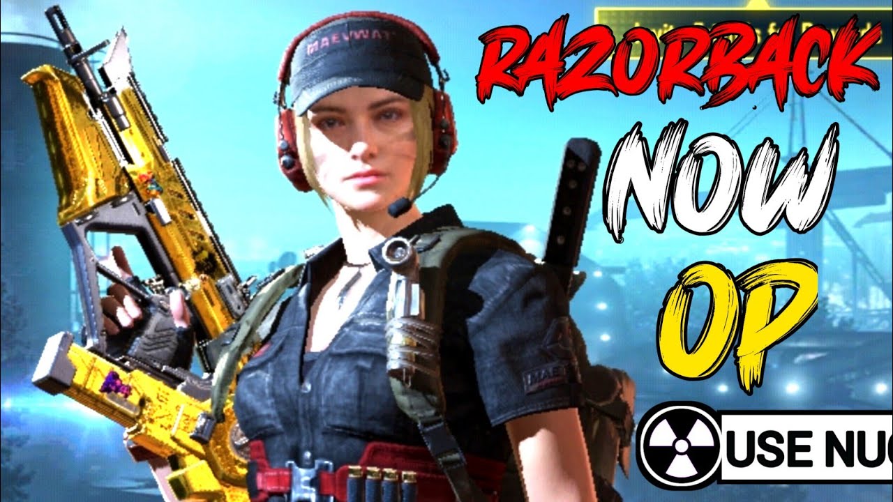 *NEW* Razorback Season 12 Best Gunsmith Setup Cod Mobile | Best ...