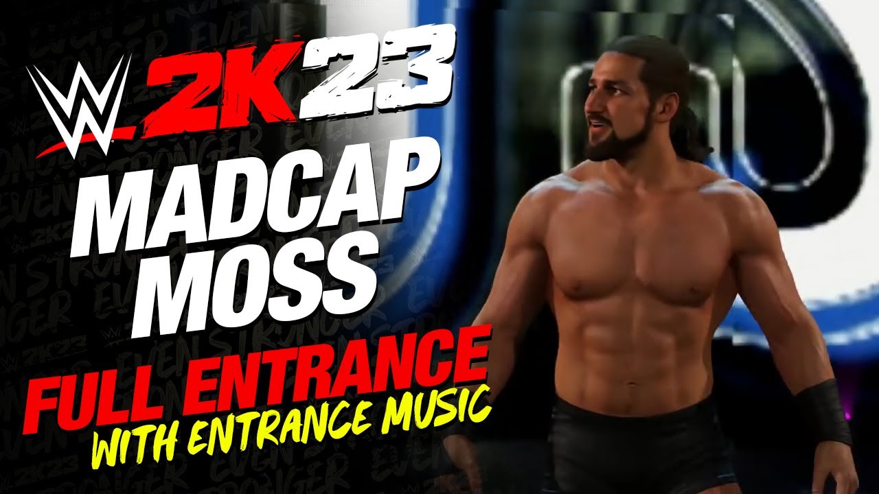 WWE 2K23 MADCAP MOSS ENTRANCE - #WWE2K23 MADCAP MOSS ENTRANCE THEME - YouTube