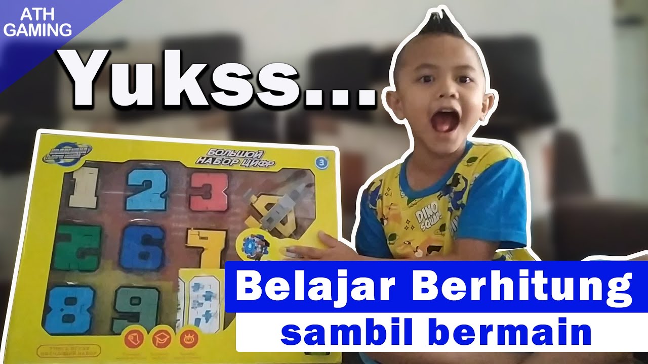 Yuk belajar berhitung sambil bermain - YouTube