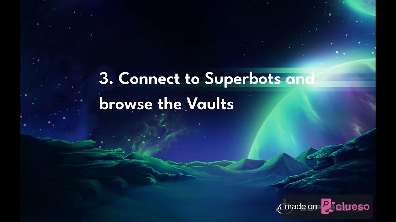 How to Connect Your Wallet and Explore SuperBots Vaults (Step 3) - YouTube