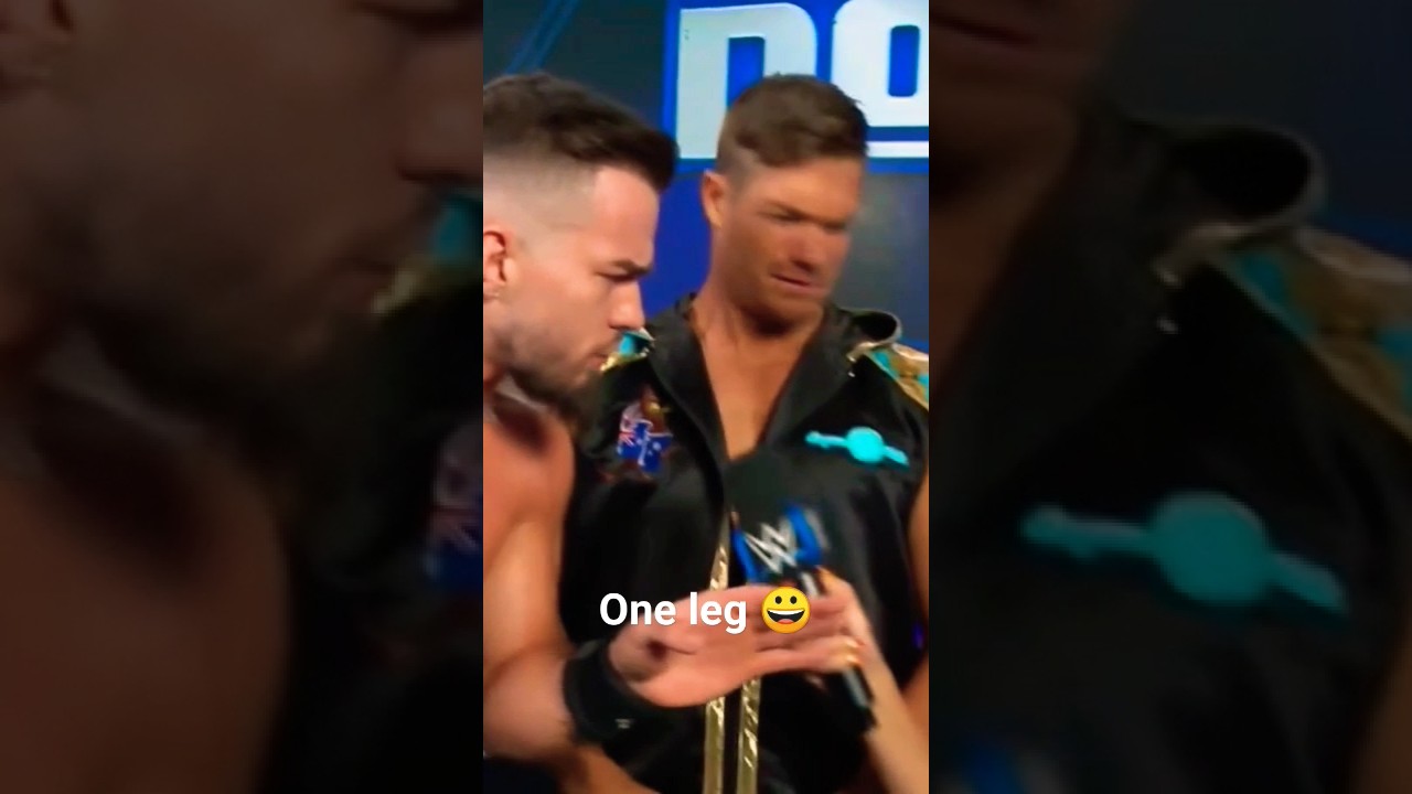 Austin Theory & Grayson Waller Teasing Santos Escobar - YouTube