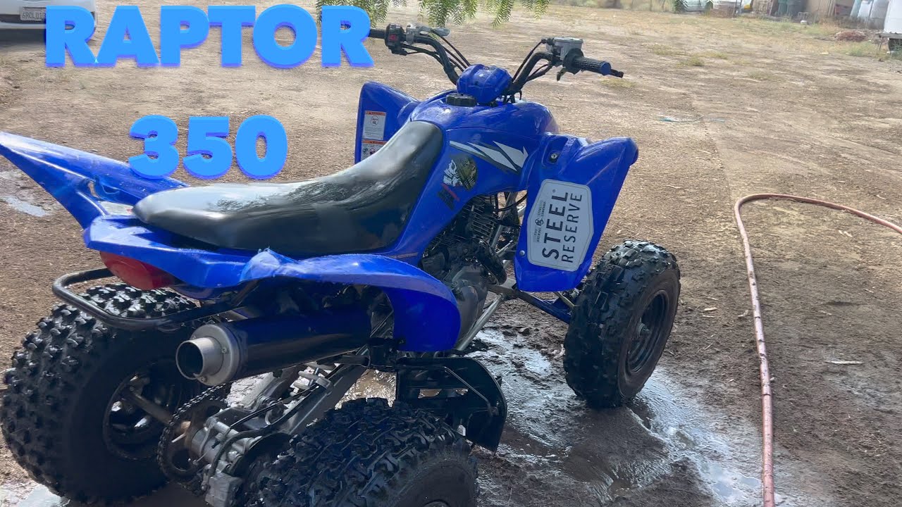 Yamaha raptor 350 - YouTube