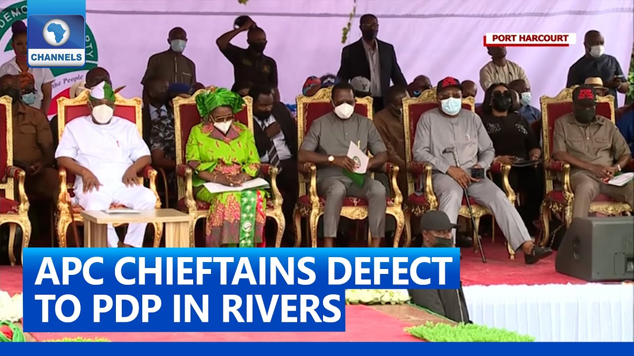 FULL VIDEO: PDP Receives Defectors From APC In Rivers State - YouTube