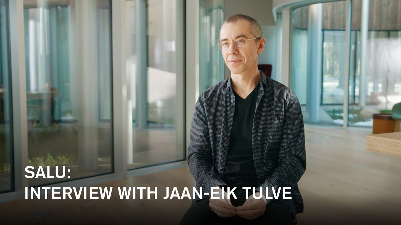 Salu: Interview with Jaan-Eik Tulve - YouTube