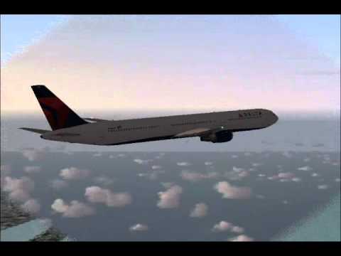DELTA Flight 260 from Miami to London Heathrow (FS2004) - YouTube