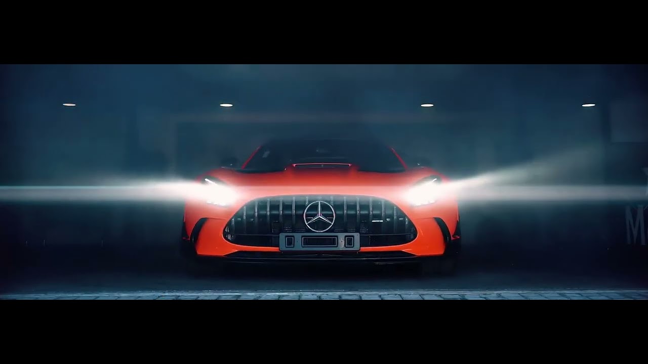 Mercedes Benz AMG GT Black Series, Red Devil Show. - YouTube