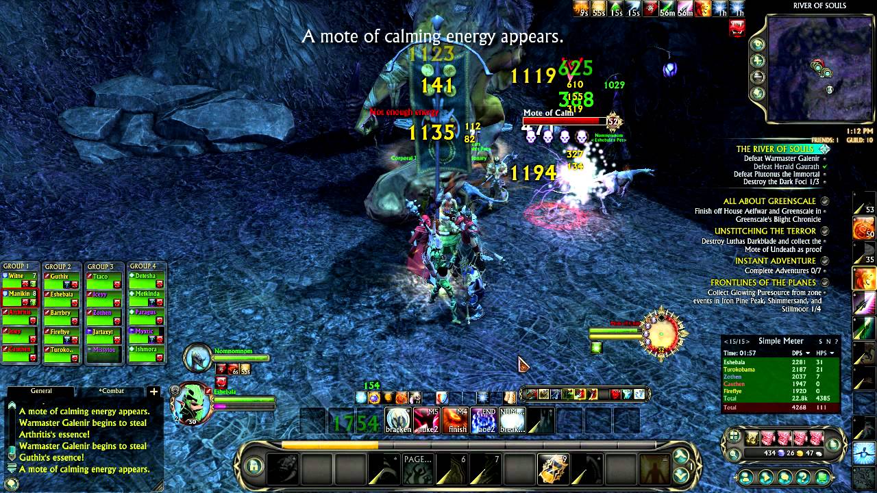 Rift Raid - River of Souls Warmaster Galenir Guide - YouTube